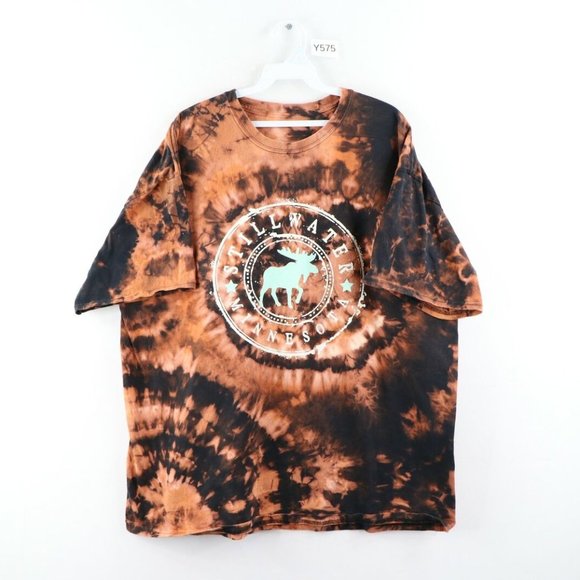 Vintage | Shirts | Vintage Stillwater Minnesota Moose Acid Wash Shirt ...